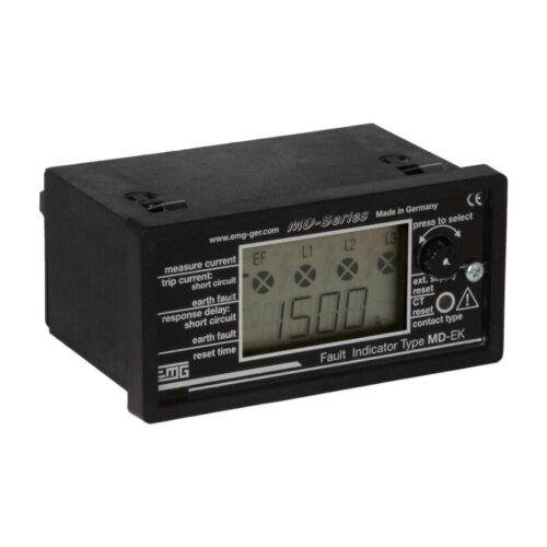 Fault indicator type MD for earth fault and short circuit indication